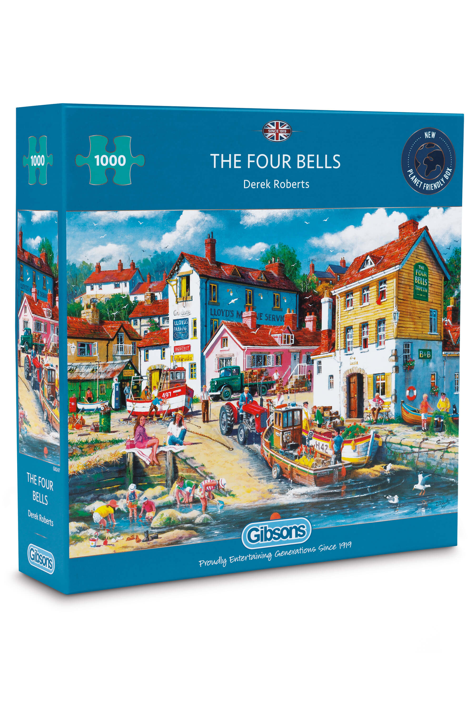 The Four Bells jigsaw puzzle | HZ929 | Not Available | Cotswold Collections