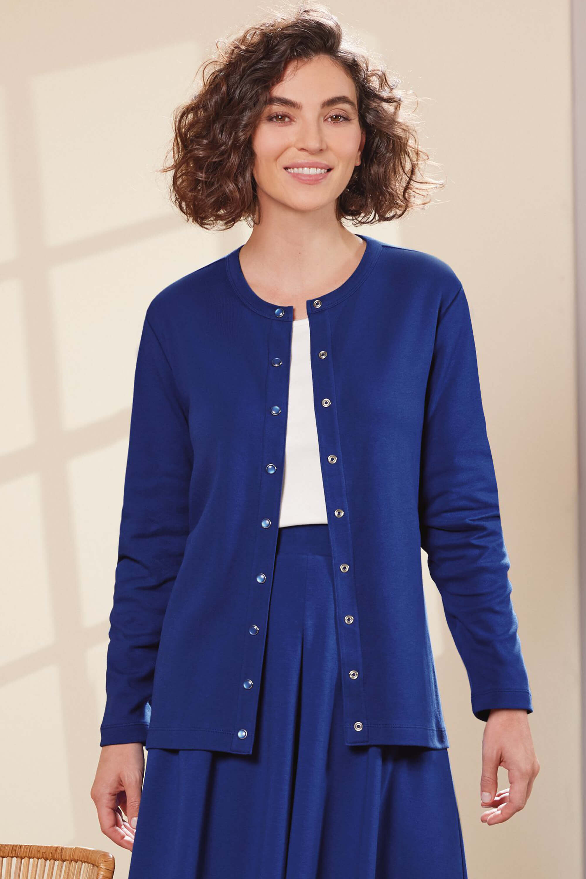 Jersey cardigan | JB825 | Not Available | Cotswold Collections