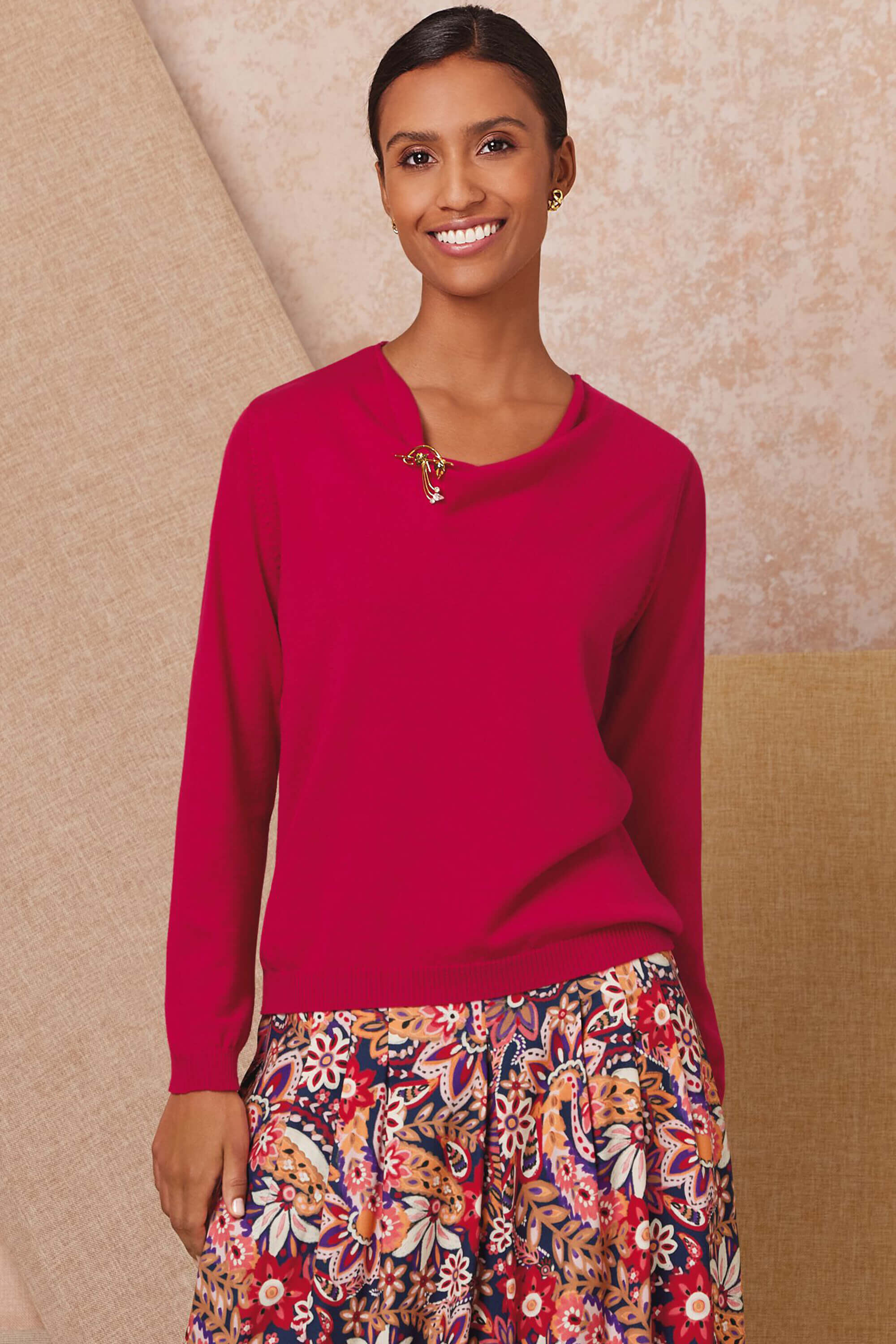 Cable knit dress | JQ121 | Not Available | Cotswold Collections