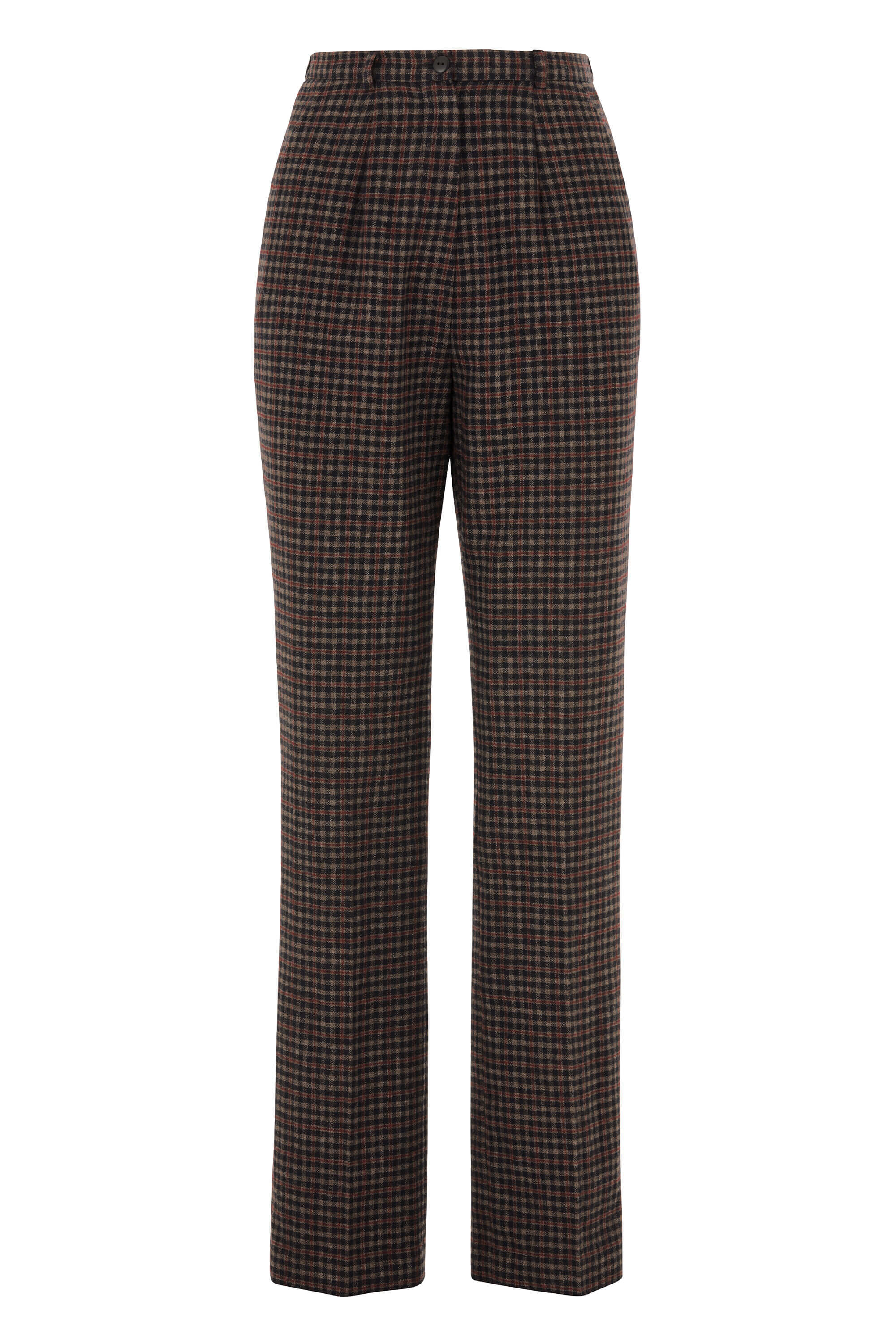 Checked trousers store
