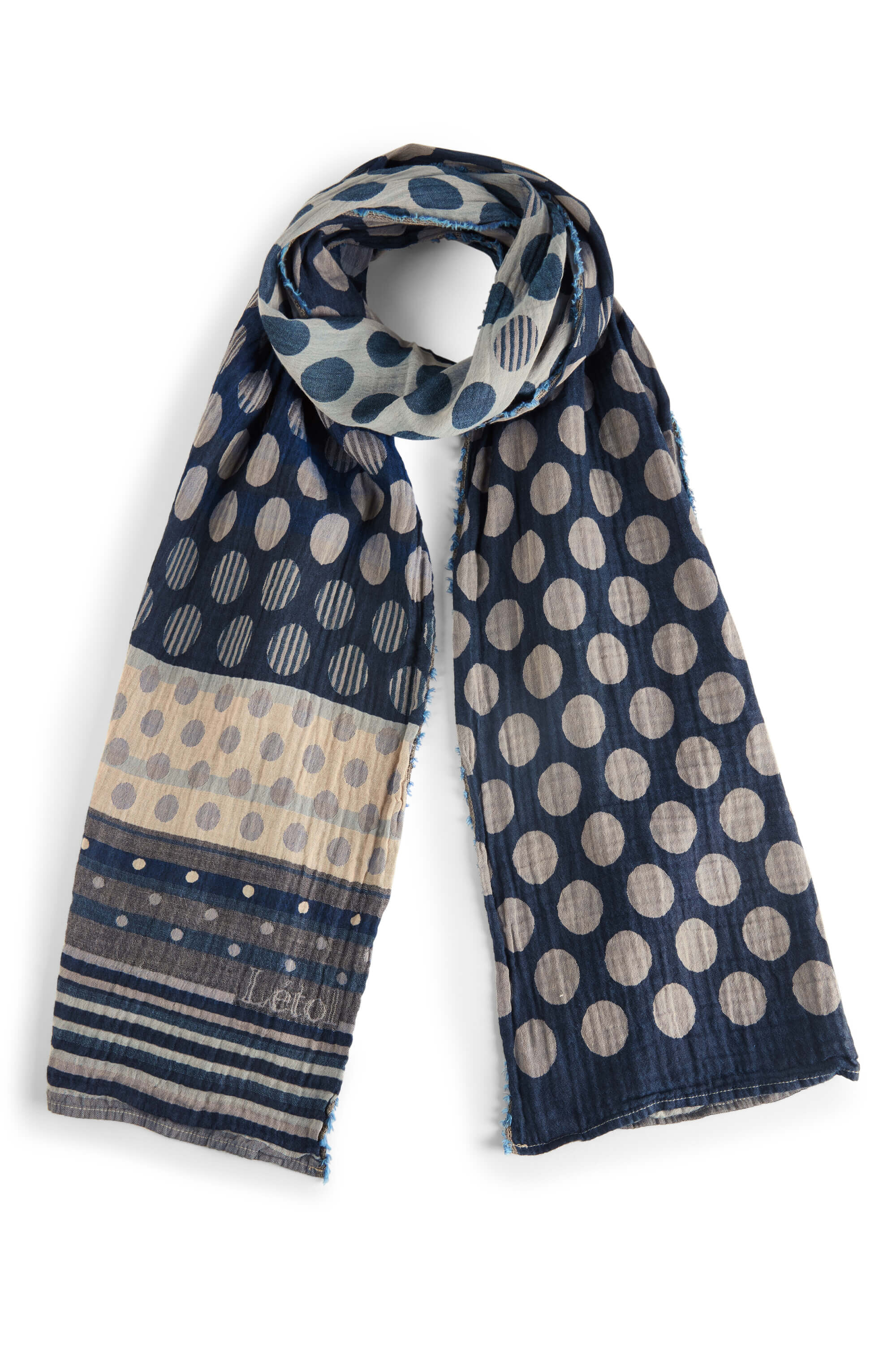Buy Cotton spot scarf | JY911 | Accessories | Cotswold Collections