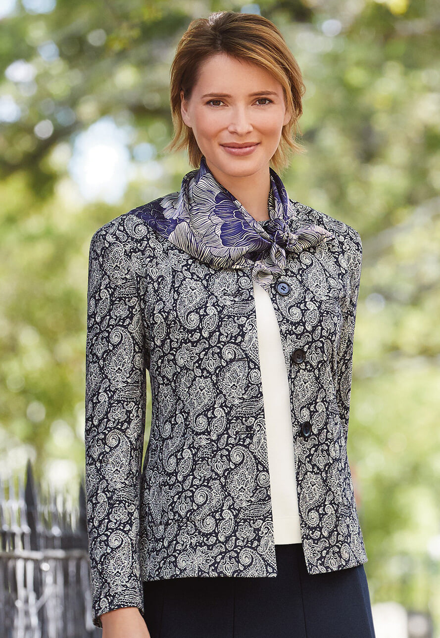 Paisley jacket | GT702 | Not Available | Cotswold Collections